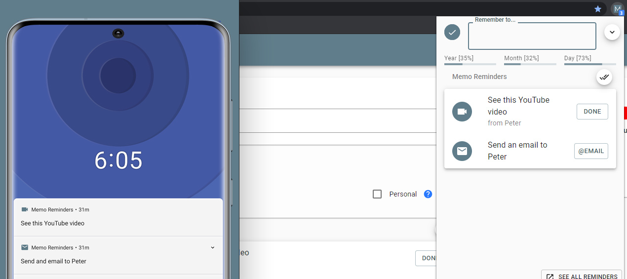 Memo Reminders - Simple, yet powerful reminders